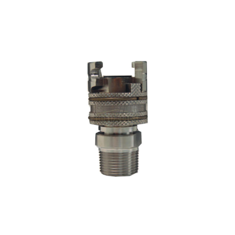 Dual-Lock™ P-Series Pneumatic Couplings Male Thread Couplers - Shin-Yo ...